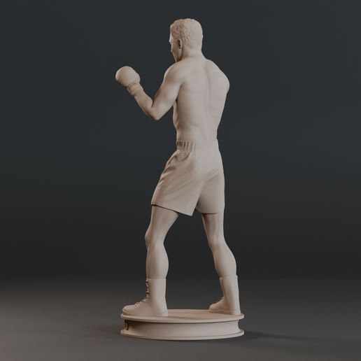 🗿 Muhammad Ali Full-body Sculpture・ STL File for 3D printing and CNC ...