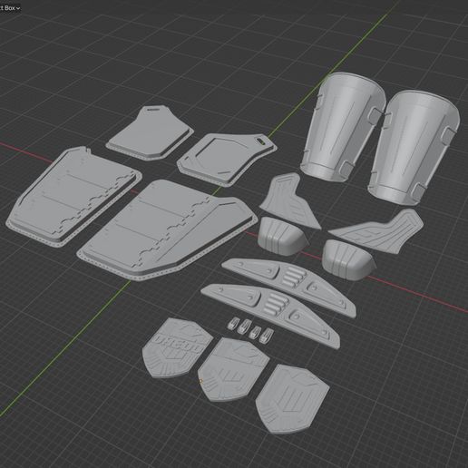 📦 Dredd 2012 Costume Armor Package・ STL File for 3D printing・Cults
