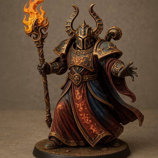 🦸 Archmagister Magnusian – Thousand Sons Arch-Sorcerer War-Hammer ...