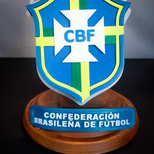 🇧🇷 ESCUDO SELECCIÓN DE BRASIL CBF / BRAZIL SELECTION SHIELD CBF・Archivo ...