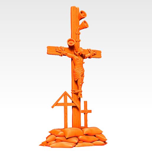 🔉 Trench Crusade - Metachrist Speaker v1・ STL File for 3D printing・Cults