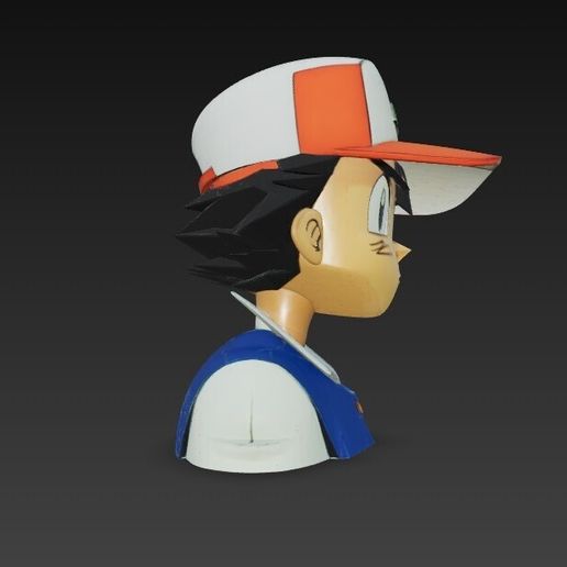 🐉 pokemon ash・ STL File for 3D printing・Cults