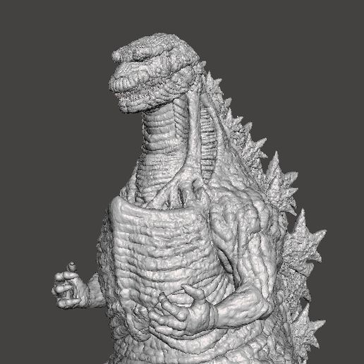 👹 SHIN GODZILLA KAIJU MONSTER MINIATURE MODEL GAMES RPG DND・ STL File ...