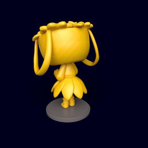 🗺️ Dandy's World: Skin Bassie Sunflower Patch・ 3D File for 3D printing ...