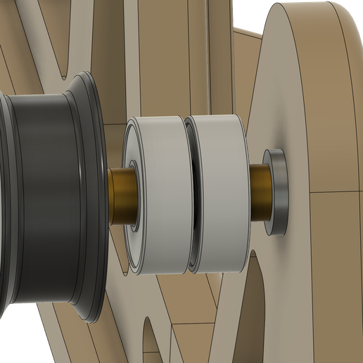 🪢 Filament carrier stand 2KG + modular・ STL File for 3D printing・Cults