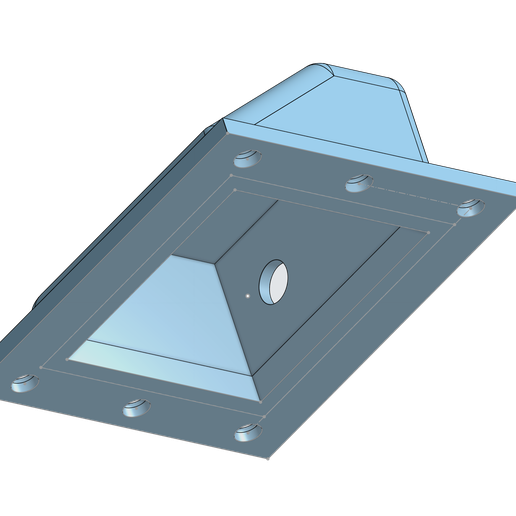 ☀️ Roof feed-through / solar feed-through / flat roof feed-through・ STL ...