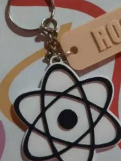 STL file atom keychain ⚛️ ・3D printing idea to download・Cults