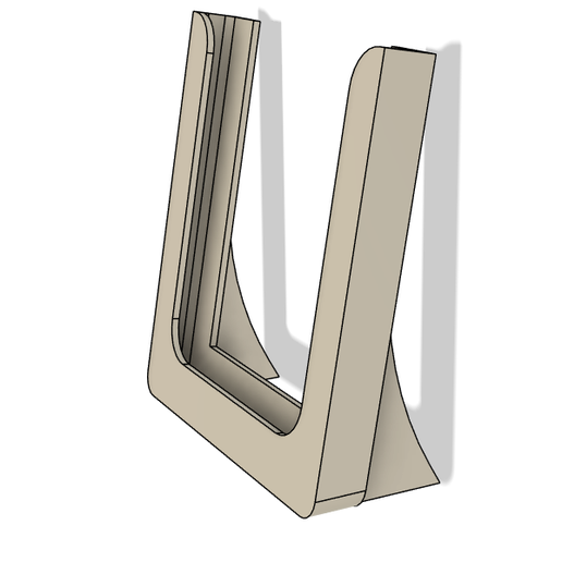 🎲 Flyer holder brochure stand・ STL File for 3D printing・Cults