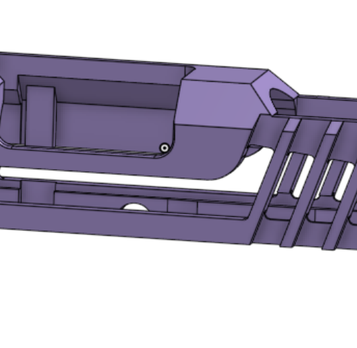 🛝 5.1 Hi capa slide skeletonized・ STL File for 3D printing・Cults