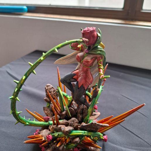 3D printable Rosemon • made with Anycubic Mono 2・Cults