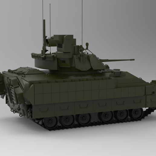 🪖 BMP Bradley Fighting Vehicle・ 3D File for 3D printing・Cults