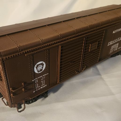 🚂 1:29 Scale (G scale) X31b Boxcar・ 3D File for 3D printing・Cults