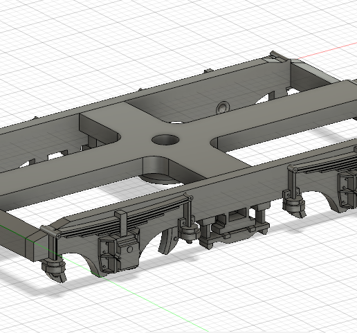 Free STL file Class 306 Trailing Bogie 00 Gauge 🛤️ ・Object to download ...