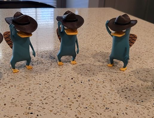 🦆 Inspired by Perry the Platypus from Phineas and Ferb・ STL File for 3D ...