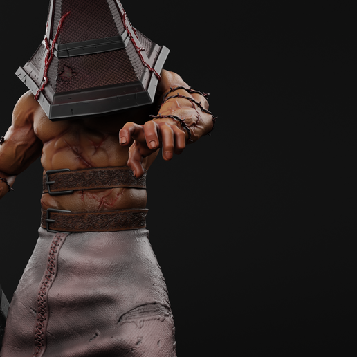 🎮 Pyramid Head・ STL File for ・Cults