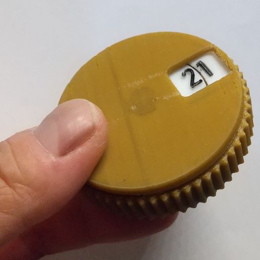 STL file Mechanical COUNTER // BIG NUMBERS - 00 TO 99 🔢 ・3D printable ...