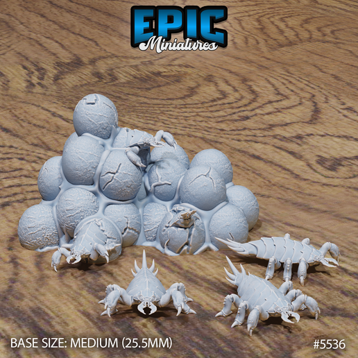 🎲 Ankheg Eggs Hatchling ‧ DnD Miniature ‧ Tabletop Miniatures ‧ Gaming ...
