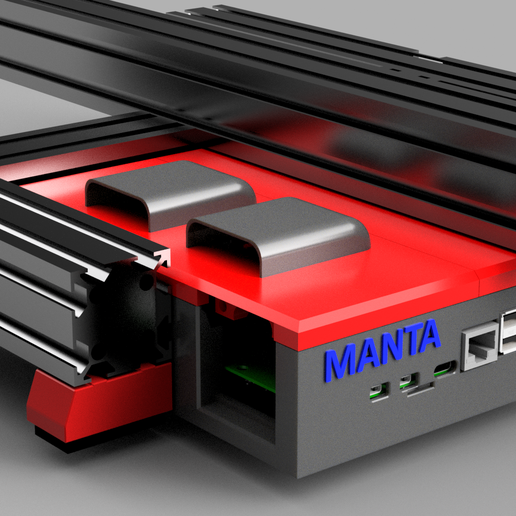 🌳 Big Tree Tech Manta M8P Enclosure・ STL File for ・Cults