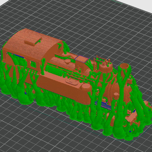 STL file locomotive MAV 40 4296 CFR 2-8-2 Rack Tank ultradetaillé 🚂 ...