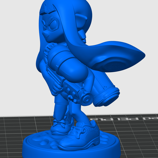 👧 Splatoon - Inkling Girl Kaori・ STL File for 3D printing・Cults