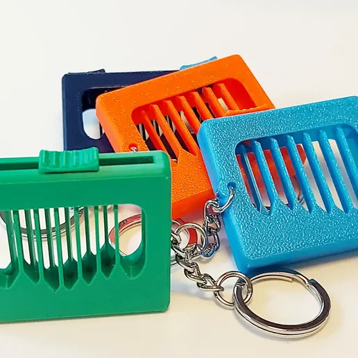 👌 Musical Fidget Keychain - Lava Chicken Song Melody・Бесплатный 3D для ...