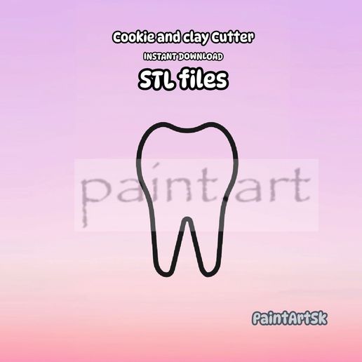 🦷 Tooth cookie cutter, more sizes, 10 sizes, cookie cutter, tooth ...