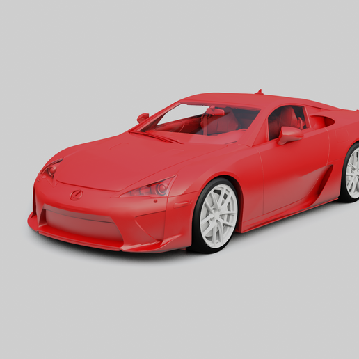 🚗 Lexus LFA 2011・ STL File for 3D printing・Cults