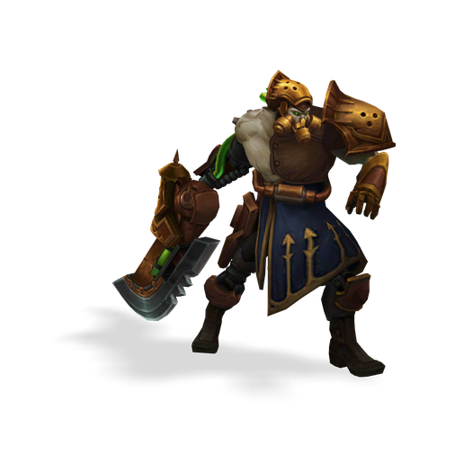 STL file Chemtech Tryndamere League of Legends 3D print model 🎲 ・Model ...