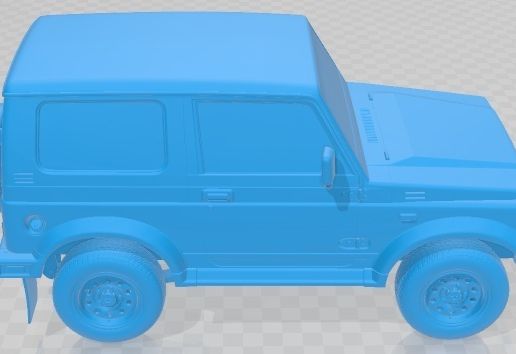 🗡️ Suzuki Samurai 1996 Printable Car・ 3D File for 3D printing・Cults