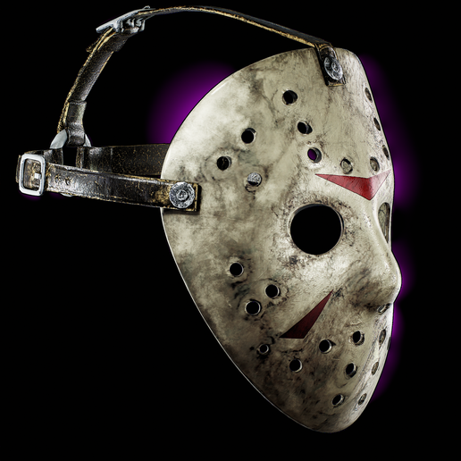 🏒 JASON VOORHEES MASK FRIDAY THE 13TH FIELD HOCKEY MASK FAN ART JASON ...
