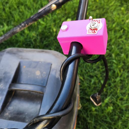 🌱 Lawn Mower Universal Switch・ STL File for ・Cults