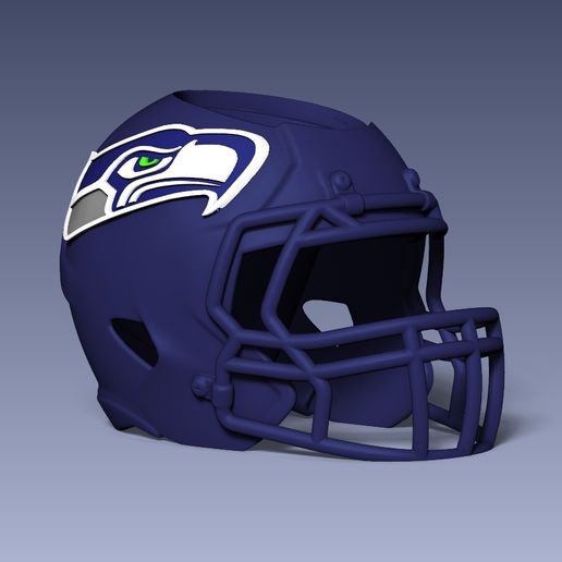 🪖 NFL Seattle Seahawks・ STL File for 3D printing・Cults