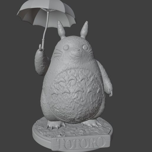 STL file TOTORO - MY NEIGHBOR TOTORO 👹 ・3D printer model to download・Cults