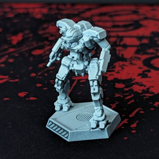 🖖 BattleTech Vulcan VL-5T・Free STL File for 3D printing・Cults