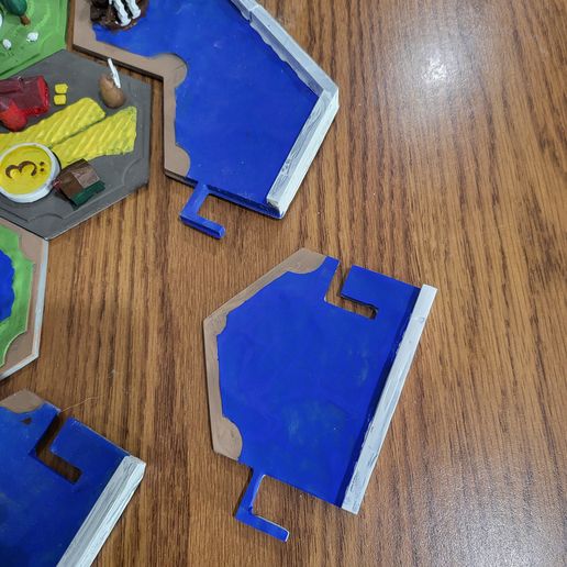 ⬆️ up to 6 player 'Settlers of Catan' Board and catan figures Full 3d ...