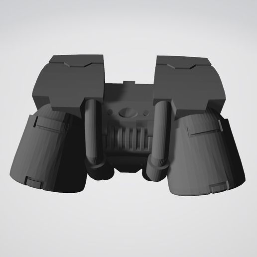 ⚔ Mk7 Jump Pack・Free STL File for 3D printing・Cults