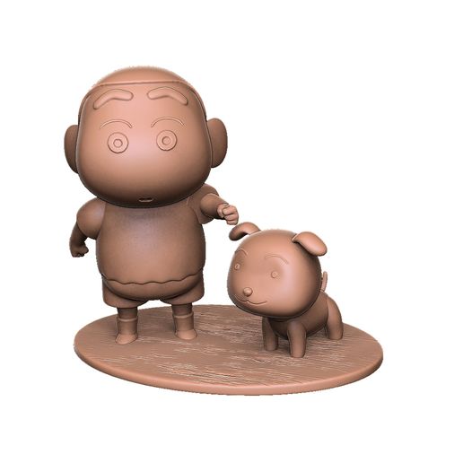STL file Shin-chan STL 3d printable 🧸 ・3D printer design to download・Cults