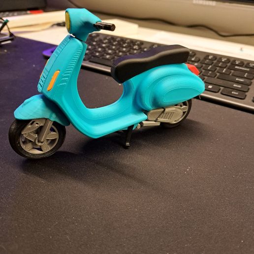 3D print Deadpool Scooter - Vespa Primavera • made with X1c & P1S・Cults