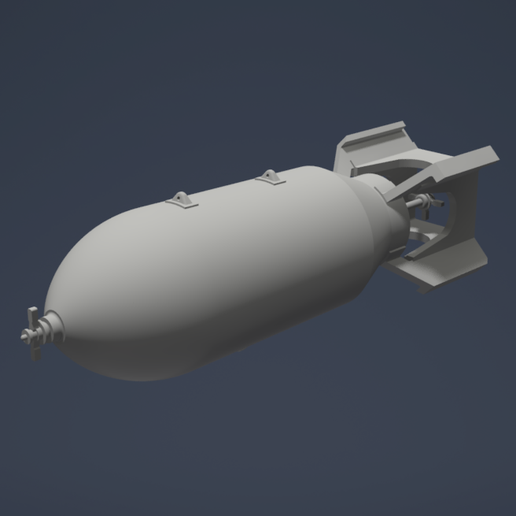 🇺🇸 AN-M65 1000pounds and AN-M66 2000pounds GP bombs in 1/72・ STL File ...