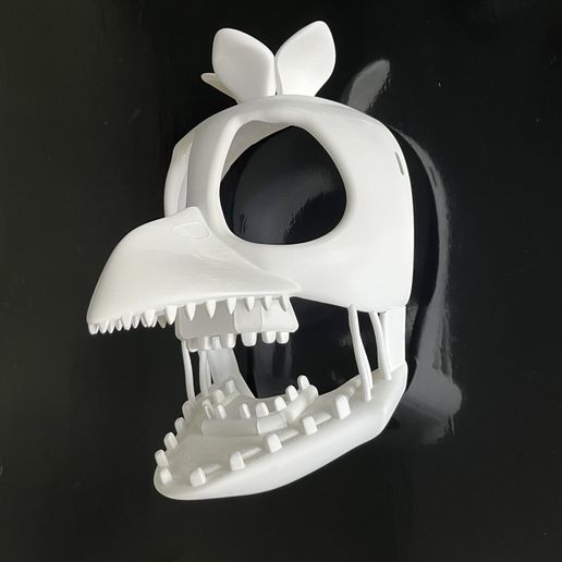 🎃 Withered Chica Mask (FNAF / Five Nights At Freddy’s)・ STL File for ・Cults