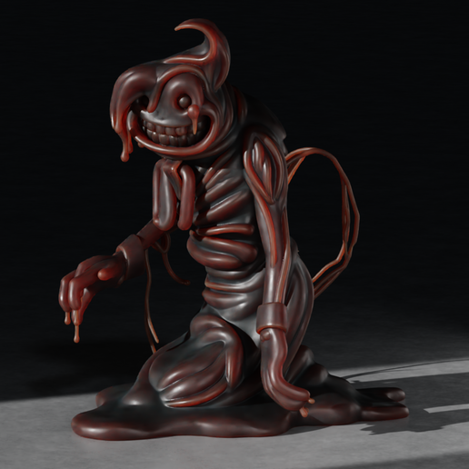 👹 Terror Bendy character・ STL File for 3D printing・Cults