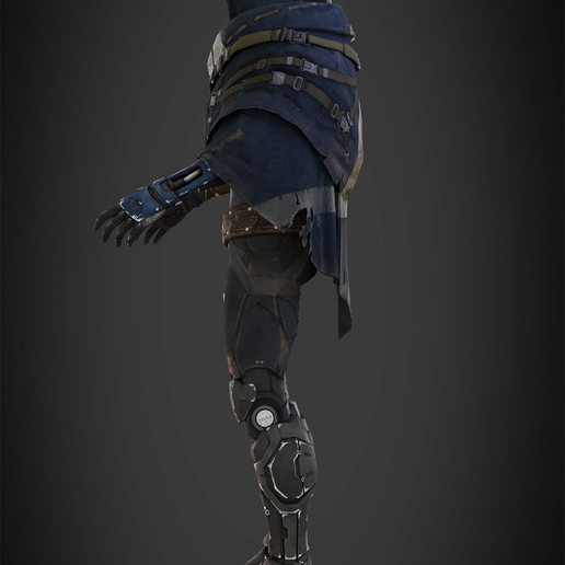 👧 Exo-Stranger Full Armor for Cosplay・ 3D File for 3D printing・Cults