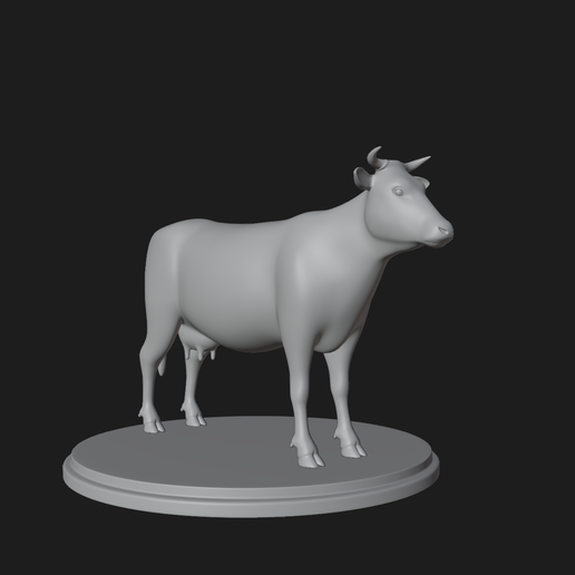 STL file Cow 3D Model – High-Quality Printable STL 🐄 ・Model to download ...