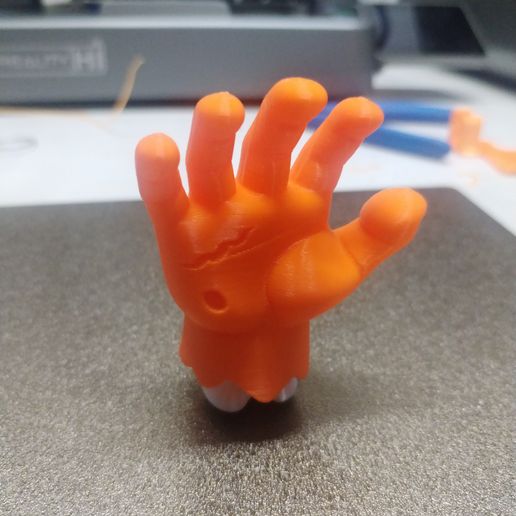 Clicker Hand・ STL File for 3D printing・Cults