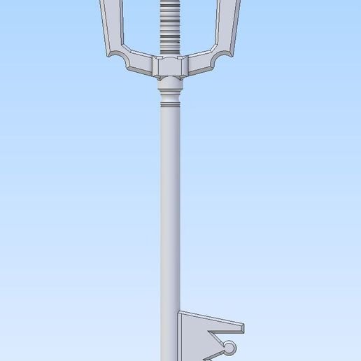 OBJ file Kingdom Key Keyblade 🔑 ・Model to download and 3D print・Cults