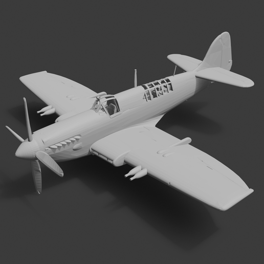 🛩️ Firefly FR.Mk.V, 1:144・ STL File for 3D printing・Cults