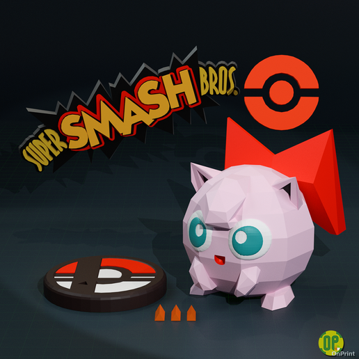 🔗 SMASH BROS 64 - MegaPack - 12 Characters -・ 3D File for 3D printing・Cults