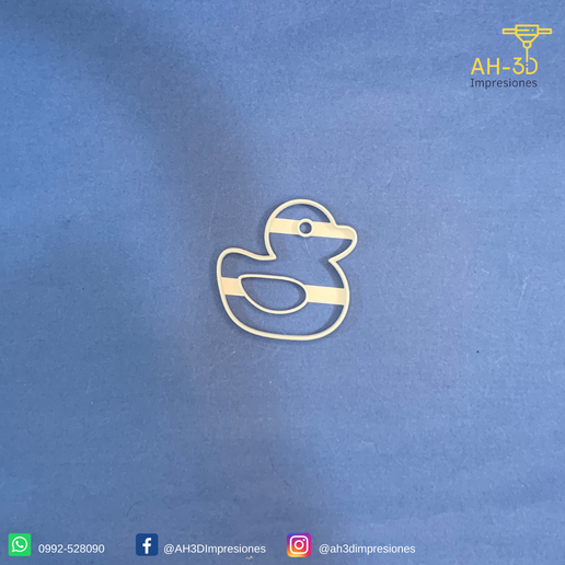 Download STL file Duck Cookie Cutter • 3D printer object ・ Cults