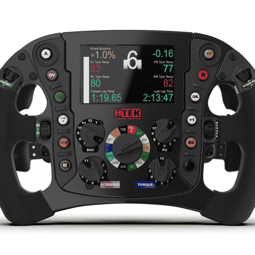 🛞 HTEK H008 Steering Wheel・ 3D File for ・Cults