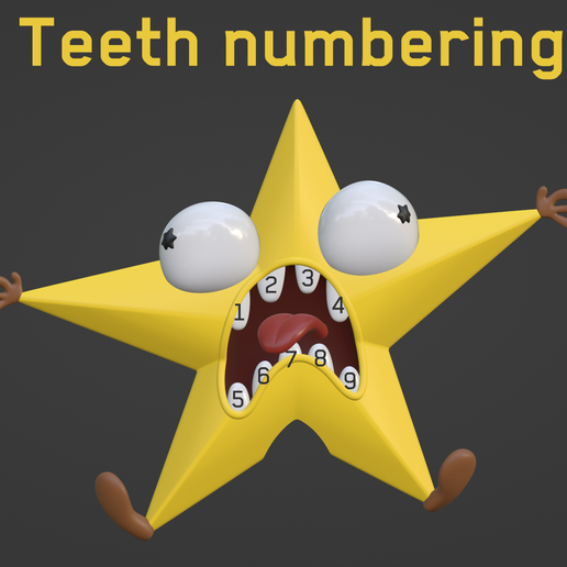 ⭐ Screaming Star・ STL File for 3D printing・Cults